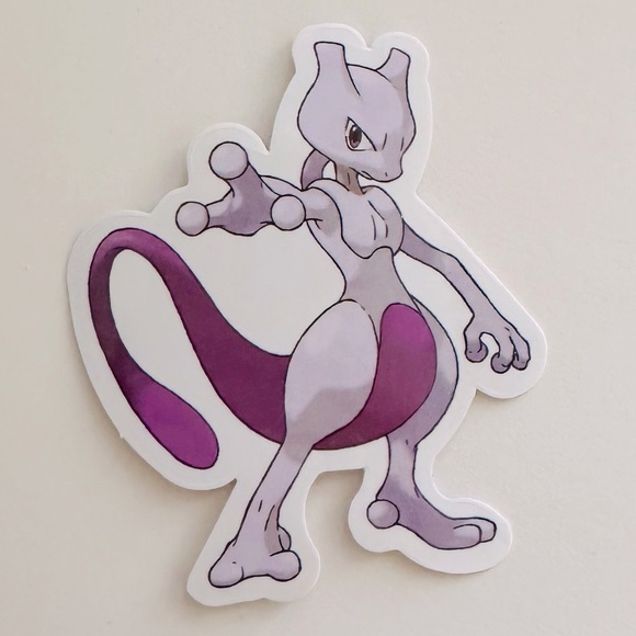 Design | 110 Pokmon Mewtwo Sticker | Poshmark